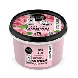 Organic Shop Körperpeeling Perla Rosa Exfoliante Corporal Perla Rosa 250ml