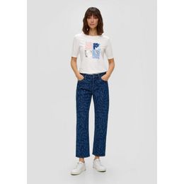 s.Oliver 7/8-Jeans, blau