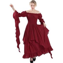 WaKuKa Bustierkleid Viktorianisches Kleid Gothic Kleid Mittelalterliches Brautkleid