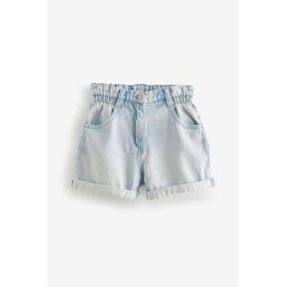 next Jeansshorts Denim-Shorts mit elastischem Bund (1-tlg)