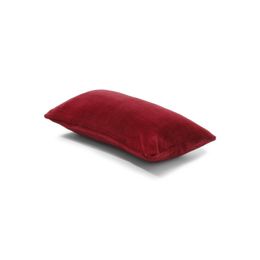 CelinaTex Dekokissen Xanio Deko Kissen Zierkissen Kopfkissen Sofa Fleece 40x80cm bordeaux