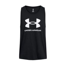 Under Armour® Funktionsshirt Herren Muskelshirt Sportstyle Tantop mit Logo
