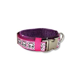 D by E Couture Hunde-Halsband "Pink Skull Galaxy I"