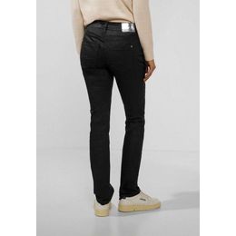 Street One Comfort-fit-Jeans Middle Waist, schwarz