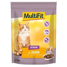 MultiFit Senior Trockenfutter Huhn 1 kg