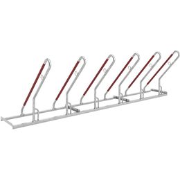 WSM Anlehnparker, Modell 0500 XBF, einseitig, 6 Einstellplätze