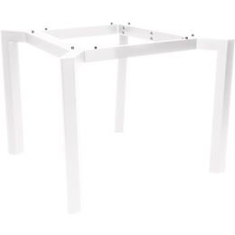 Stern Penta Tischgestell Aluminium Weiß