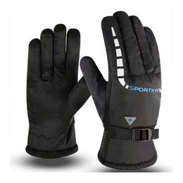 FIDDY Skihandschuhe Outdoor-Ski-Windschutzscheibenhandschuhe mit vollem Finger