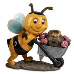 formano Sammelfigur formano Große Biene mit Karren Honigbiene Honig Handbemalt Figur Bee