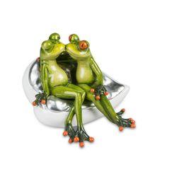 formano Sammelfigur Lustige Frösche Figur Frosch Froschpaar auf Couch Poly 13 cm