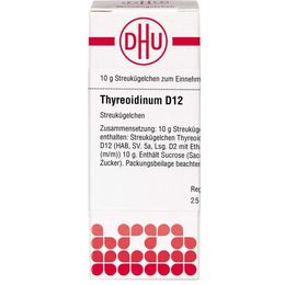 DHU-Arzneimittel Thyreoidinum D 12 Globuli 10 g
