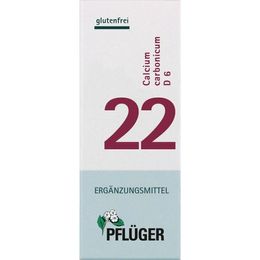 Pfl&uuml;ger&reg; Biochemie Pfl&uuml;ger 22 Calcium carbonicum D 6 Tabl. 400 St
