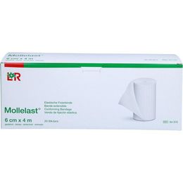 Lohmann & Rauscher Mollelast Binden 6 cmx4 m einzeln verpackt 20 St
