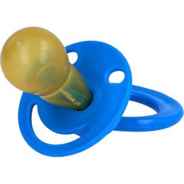 Dr. JUNGHANS Beruhigungssauger kirschf.Lat.ab 6 M.blau 1 St