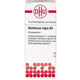 DHU-Arzneimittel Sambucus Nigra D 3 Globuli 10 g