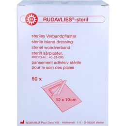 RUDAVLIES-steril Verbandpflaster 10x12 cm 50 St