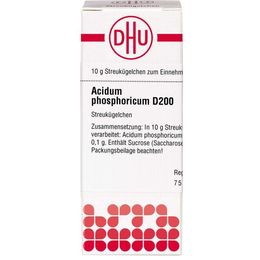 DHU-Arzneimittel Acidum Phosphoricum D 200 Globuli 10 g