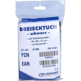 Dr. JUNGHANS Dreiecktuch schwarz 90x90x127 31400 1 St
