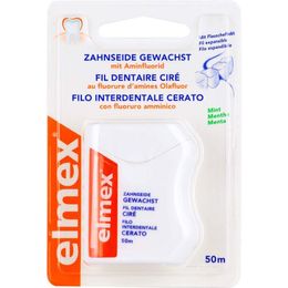 CP GABA Elmex Zahnseide gewachst mit Aminfluorid 50 m