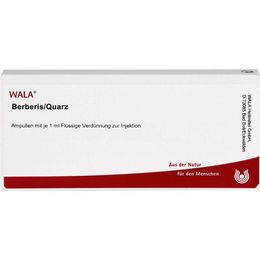 WALA BERBERIS/QUARZ Ampullen 10X1 ml