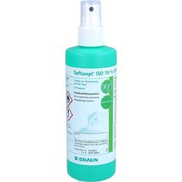 B.Braun Softasept Iso 70% Lösung z.Anwendung a.d.Haut 250 ml