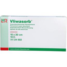 Lohmann & Rauscher Vliwasorb superabsorb.Saugkomp.steril 10x20 cm 10 St