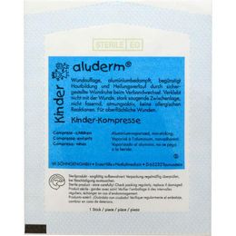 Aluderm Kinder Kompressen 4x6 cm 1 St