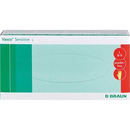 B.Braun Vasco sensitive Untersuchungshandschuhe Gr.L 100 St