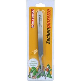 Zeckenpinzette Edelstahl 12 cm gebogene Spitze 1 St