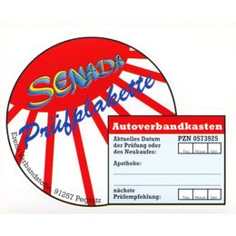 Senada Plakette Auto Verbandkasten 10 St