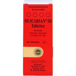 Muscarsan D 6 Tabletten 80 St