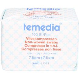 Holthaus Medical GmbH & Co. KG Vlieskompressen unsteril 7,5x7,5 cm 4fach 100 St