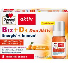 Queisser Doppelherz B12+D3 Duo Aktiv Trinkampullen 8 St