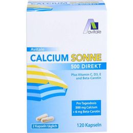 Avitale Calcium Sonne 500 Kapseln 120 St