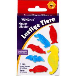 Axisis Kinderpflaster lustige Tiere 10 St