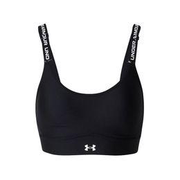 Under Armour Sport-BH 'Infinity 2.0' Damen Gr&ouml;&szlig;e L schwarz / wei&szlig;