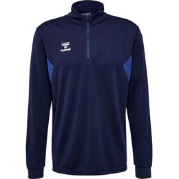 Hummel Sportsweatshirt Herren Gr&ouml;&szlig;e 5XL marine / wei&szlig;