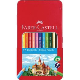 Faber-Castell Buntstift Hexagonal-Buntstifte CASTLE