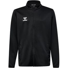 Hummel Athletic Zip-Up Hoodie 'Essential' boy Black size 128