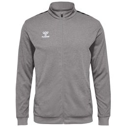 Hummel Athletic Zip-Up Hoodie male Grey size L