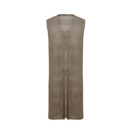 caissa Strickweste Damen Gr&ouml;&szlig;e XS/S taupe