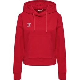 Hummel Sportsweatshirt 'GO 2.0' Damen Gr&ouml;&szlig;e M rot / wei&szlig;