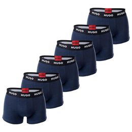 Hugo Boxershorts Herren Größe S blau / schwarz / weiß