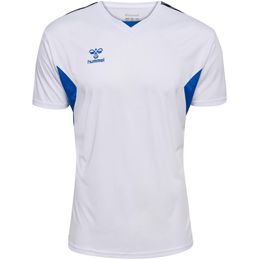 Hummel Funktionsshirt Herren Gr&ouml;&szlig;e XXL blau / wei&szlig;