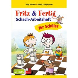 CHESSBASE Fritz & Fertig Schach-Arbeitsheft für Schüler - Jörg Hilbert, Björn Lengwenus, Kartoniert (TB)