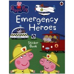 Peppa Pig: Emergency Heroes Sticker Book - Peppa Pig, Kartoniert (TB)