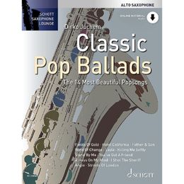 Classic Pop Ballads, Alt-Saxophon, Geheftet