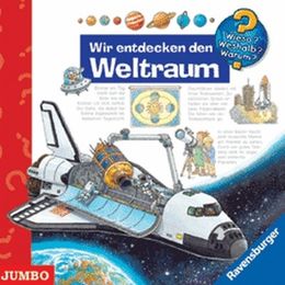 Wir entdecken den Weltraum,Audio-CD - Andrea Erne (Hörbuch)