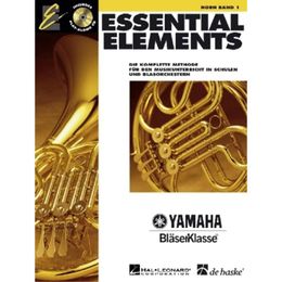 Hal Leonard Essential Elements, für Horn, m. 2 Audio-CDs.Bd.1, Geheftet