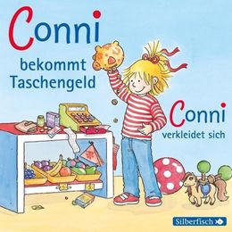 Silberfisch Conni bekommt Taschengeld / Conni verkleidet sich (Meine Freundin Conni - ab 3),1 Audio-CD - Liane Schneider (Hörbuch)